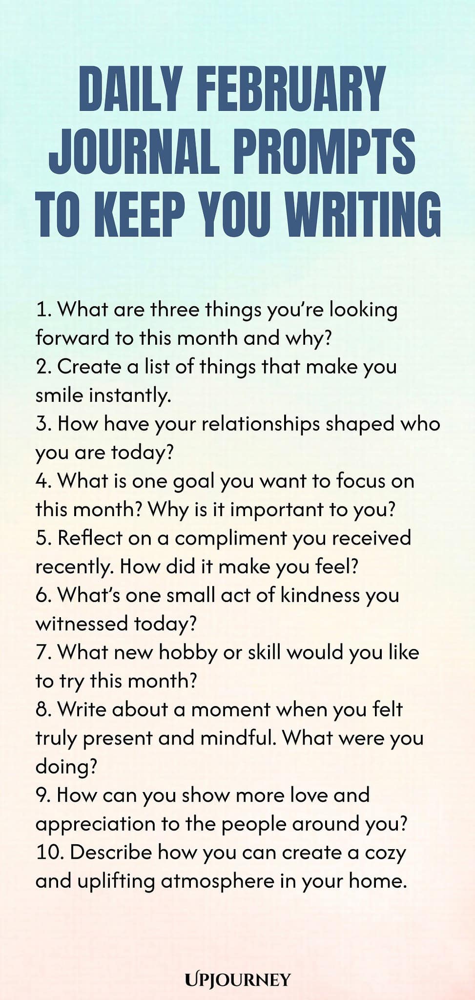 110+ February Journal Prompts to Keep You Writing