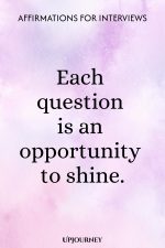120+ Affirmations for Interviews