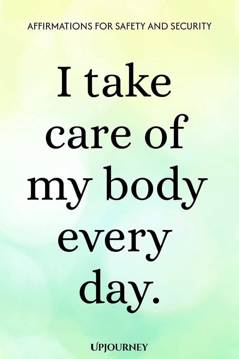 145 Affirmations for Safety and Security