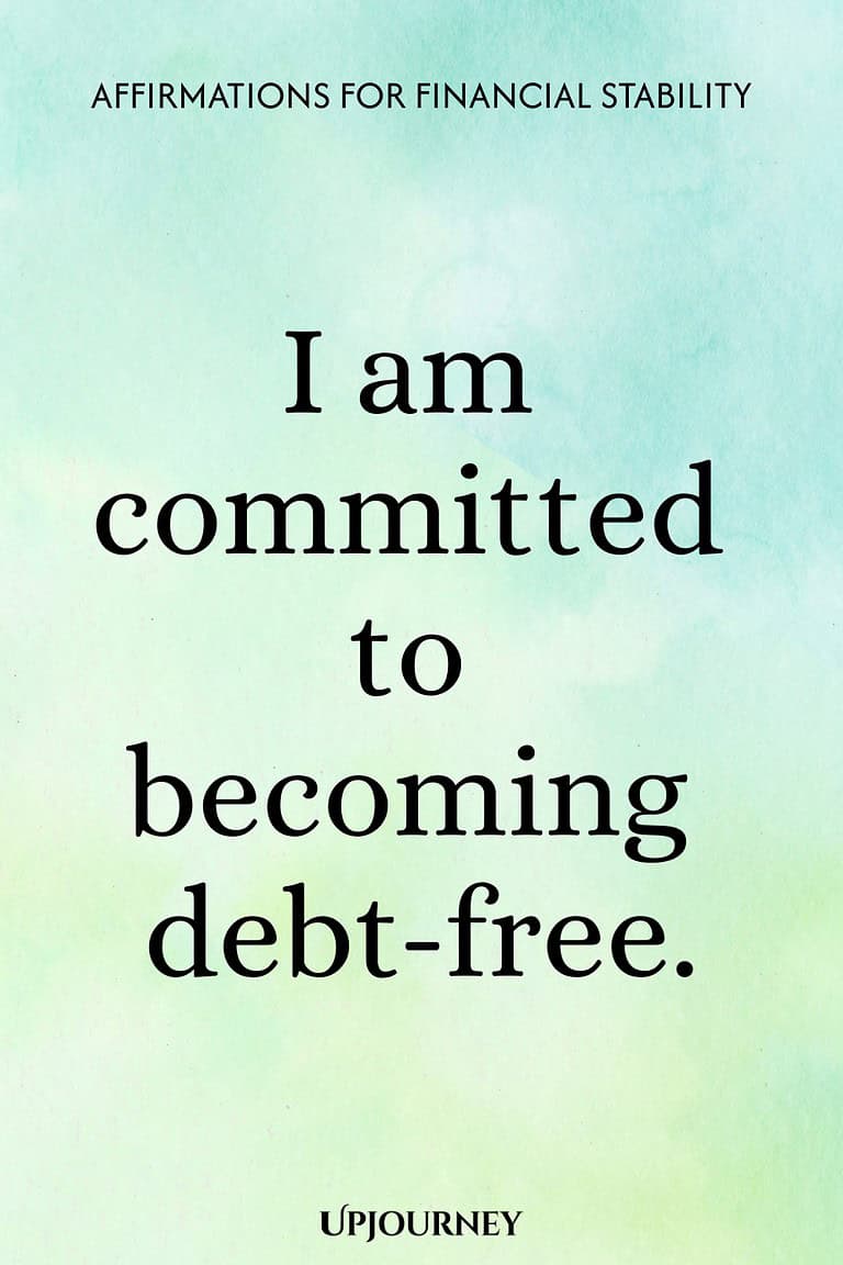 170+ Affirmations for Financial Stability
