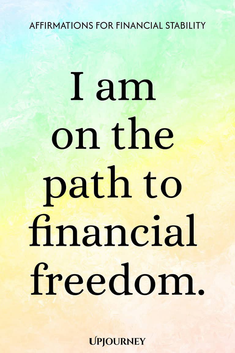 170+ Affirmations for Financial Stability