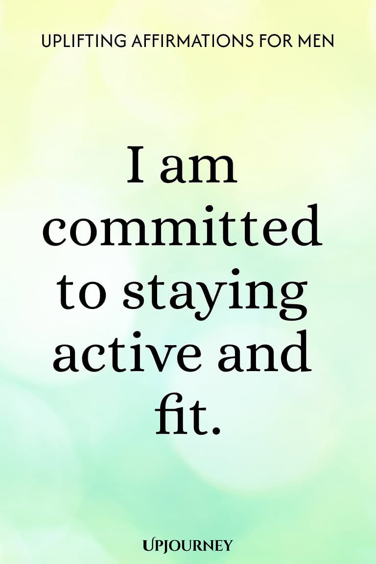 180 Daily Uplifting Affirmations for Men