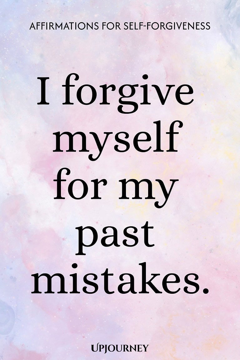 90+ Heartfelt Affirmations for Self-Forgiveness