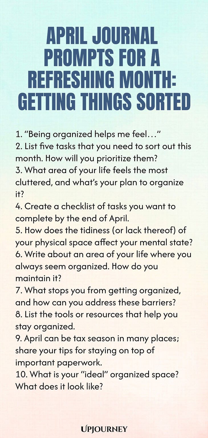 110 April Journal Prompts for a Refreshing Month