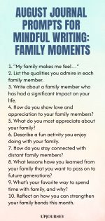 120+ August Journal Prompts for Mindful Writing