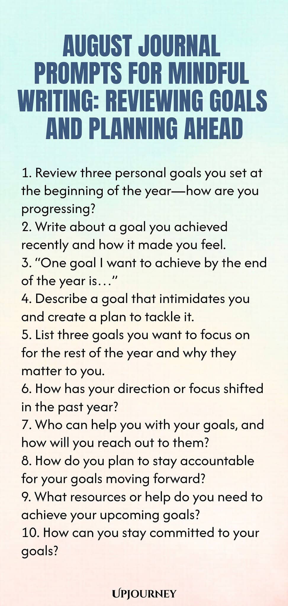 120+ August Journal Prompts for Mindful Writing