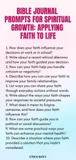 120 Bible Journal Prompts for Spiritual Growth