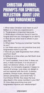 120 Christian Journal Prompts for Spiritual Reflection