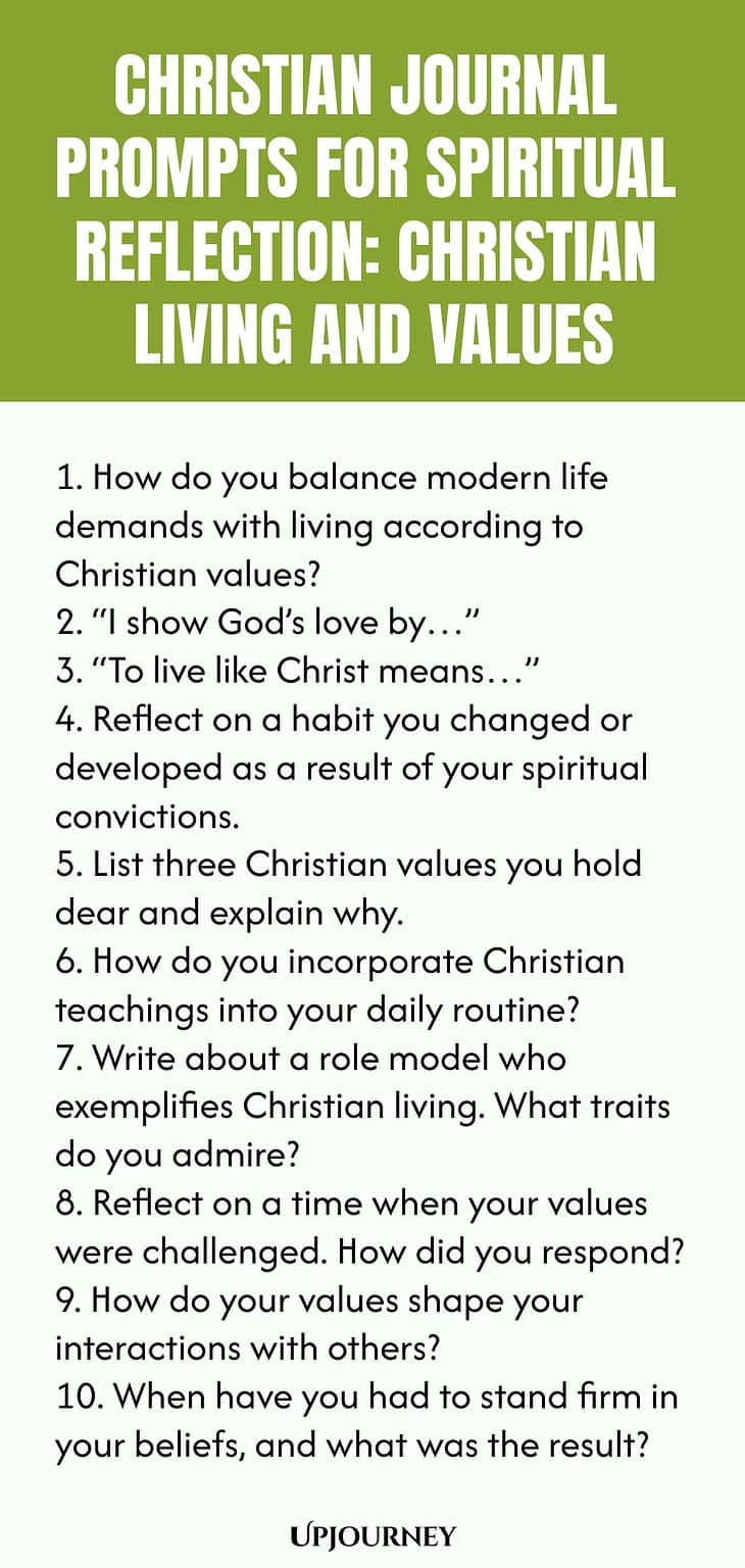 120 Christian Journal Prompts for Spiritual Reflection