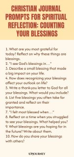 120 Christian Journal Prompts for Spiritual Reflection