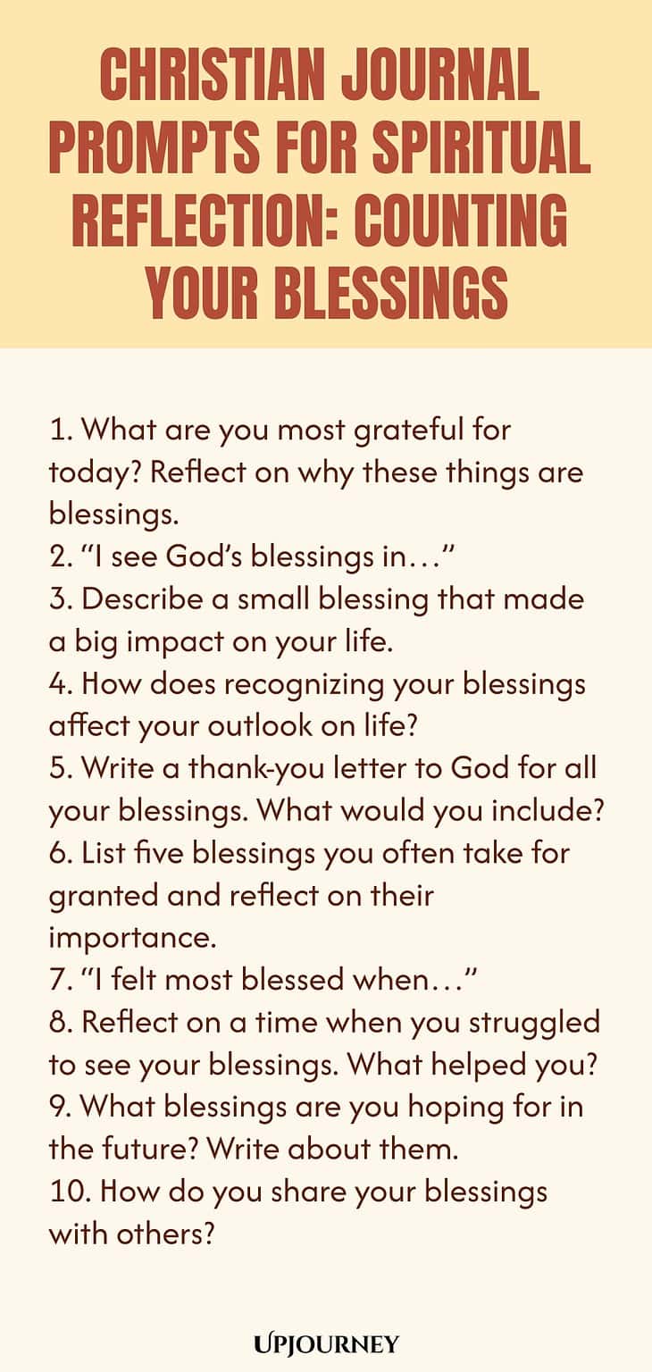 120 Christian Journal Prompts for Spiritual Reflection