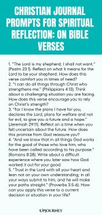 120 Christian Journal Prompts for Spiritual Reflection