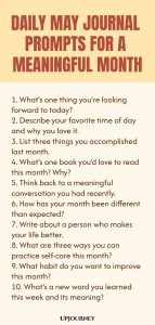 120+ May Journal Prompts for a Meaningful Month