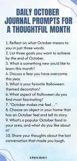 110+ October Journal Prompts for a Thoughtful Month