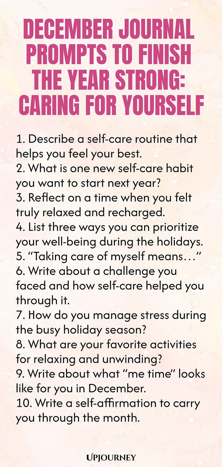 110+ December Journal Prompts to Finish the Year Strong
