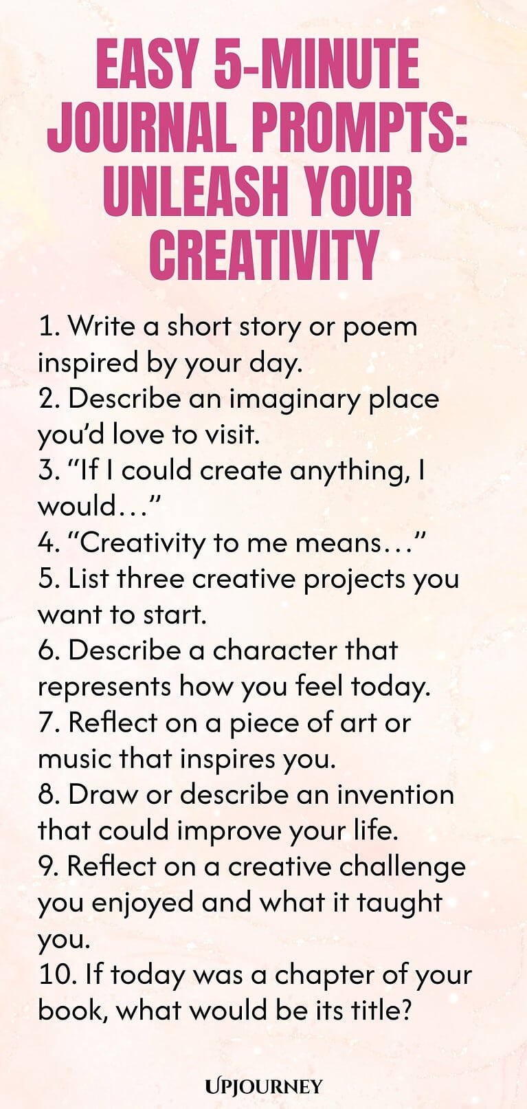 100 Easy 5-Minute Journal Prompts (for a Busy Schedule)