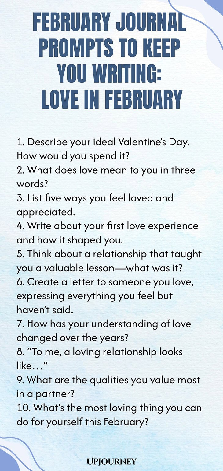 110+ February Journal Prompts to Keep You Writing