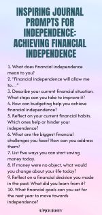 140 Inspiring Journal Prompts for Independence
