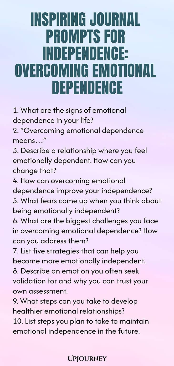 140 Inspiring Journal Prompts for Independence