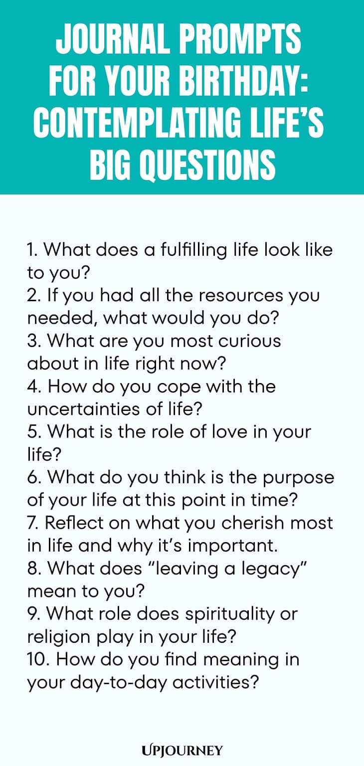 130 Inspiring Journal Prompts for Your Birthday