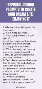 170 Inspiring Journal Prompts to Create Your Dream Life