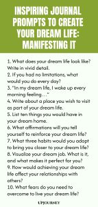 170 Inspiring Journal Prompts to Create Your Dream Life