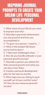 170 Inspiring Journal Prompts to Create Your Dream Life