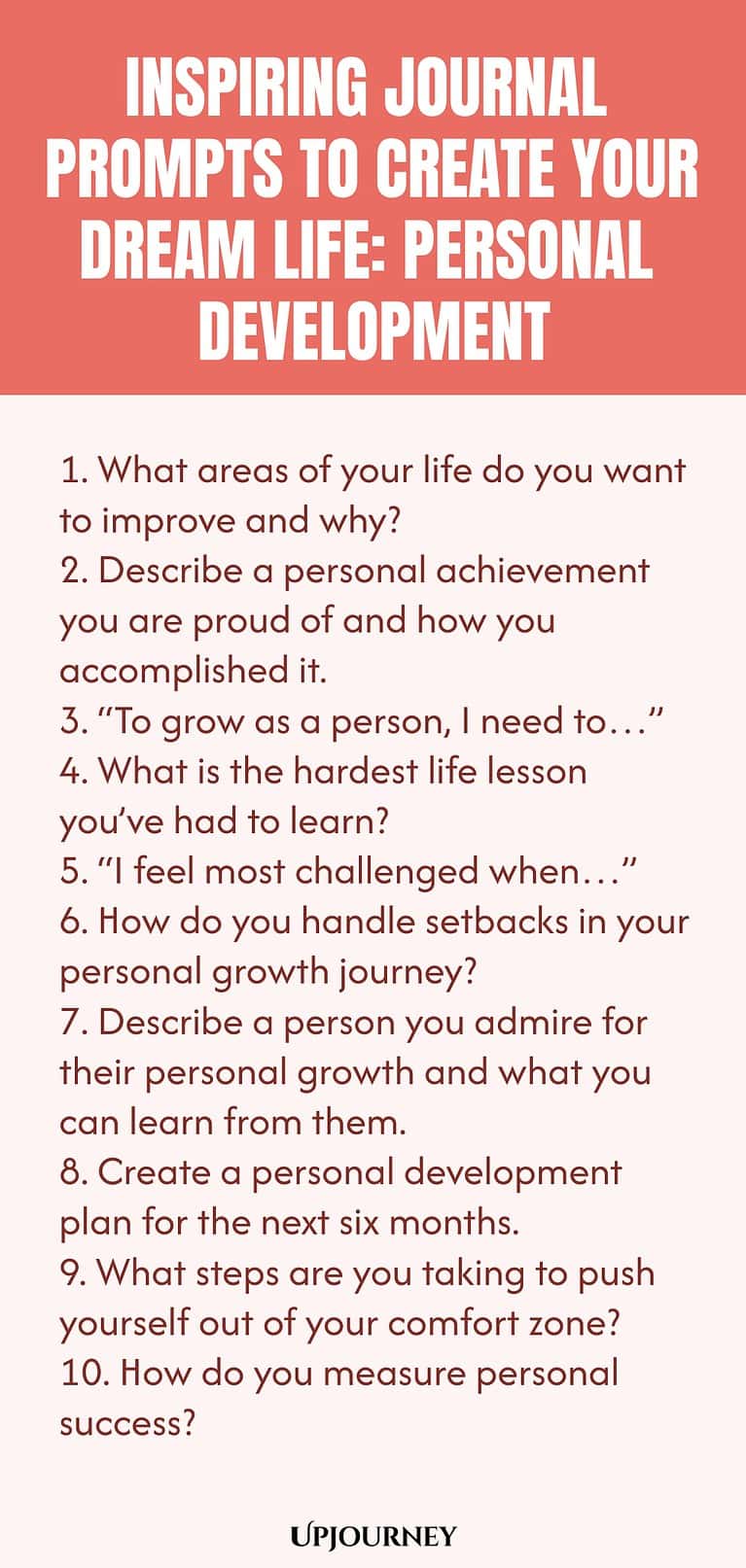 170 Inspiring Journal Prompts to Create Your Dream Life