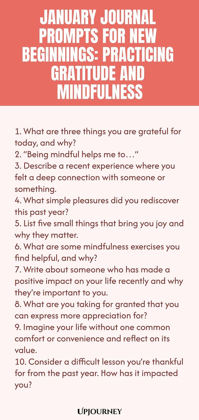 120+ January Journal Prompts for New Beginnings