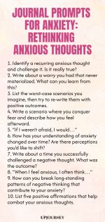 70 Journal Prompts for Anxiety
