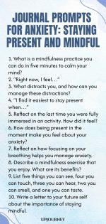 70 Journal Prompts for Anxiety