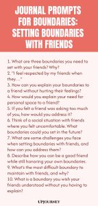 100 Journal Prompts for Boundaries (to Protect Your Peace)