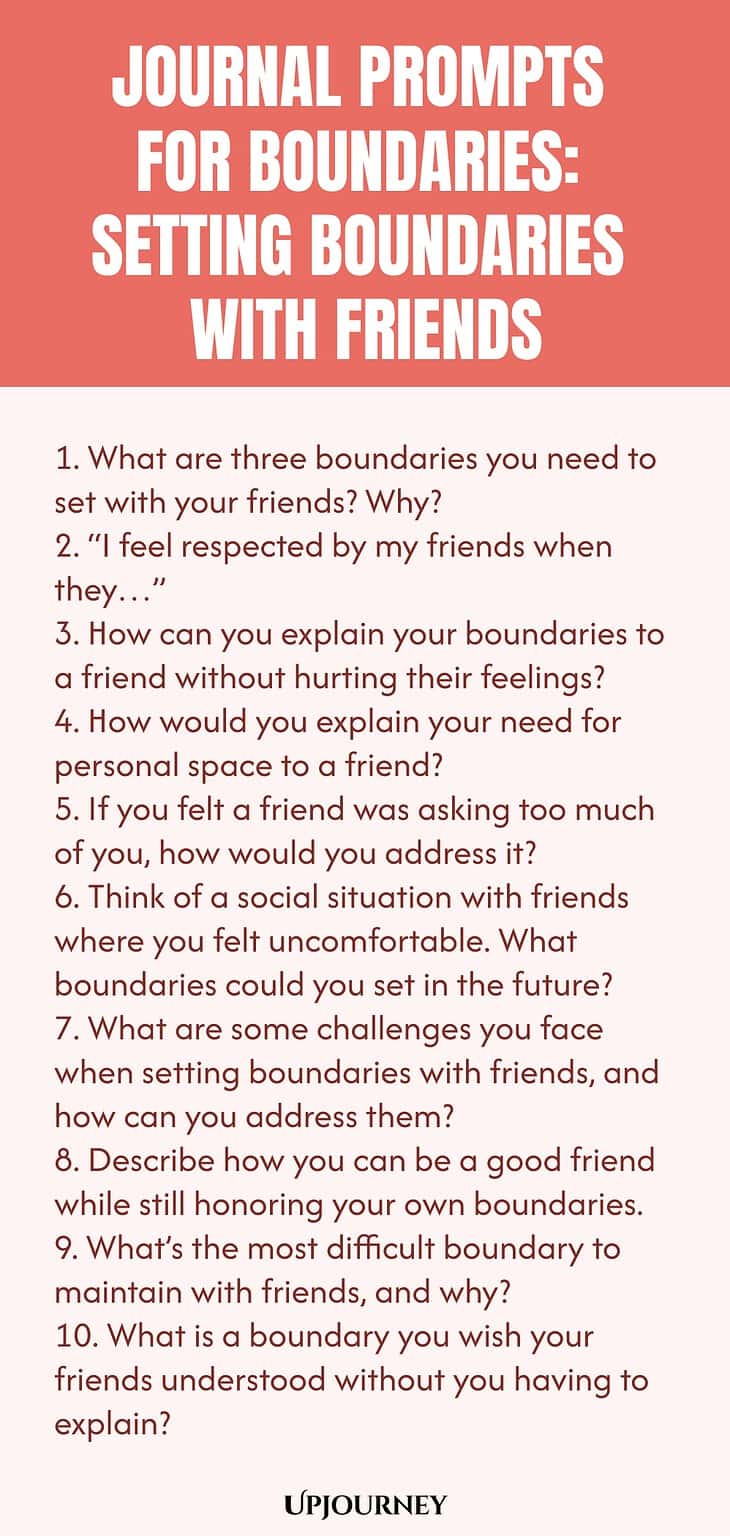 100 Journal Prompts for Boundaries (to Protect Your Peace)