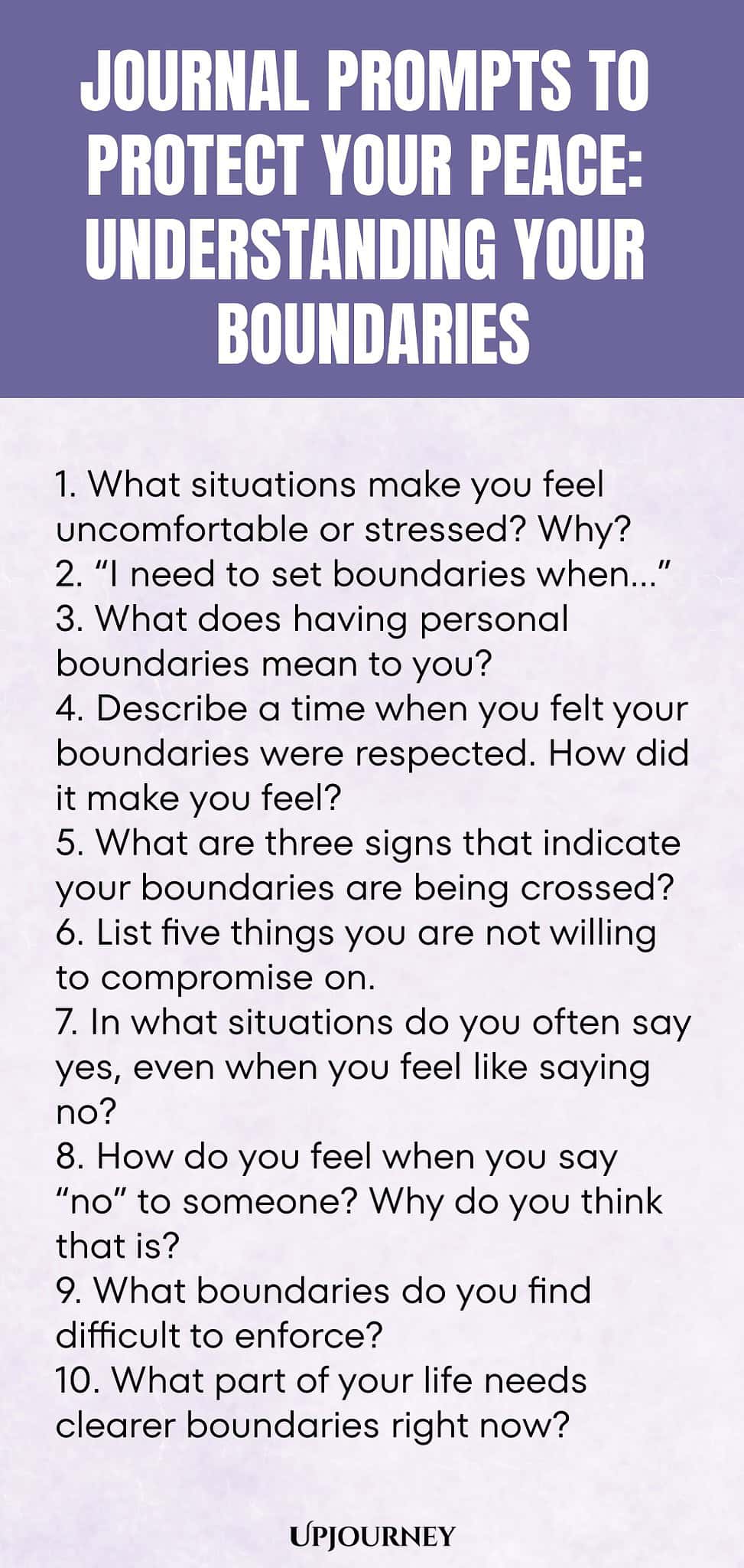 100 Journal Prompts for Boundaries (to Protect Your Peace)