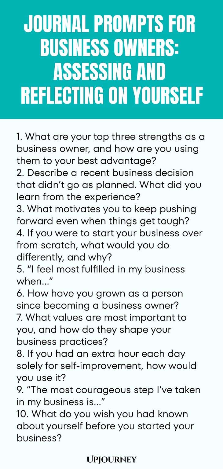 90 Journal Prompts for Business Owners