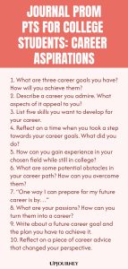 110+ Journal Prompts for College Students