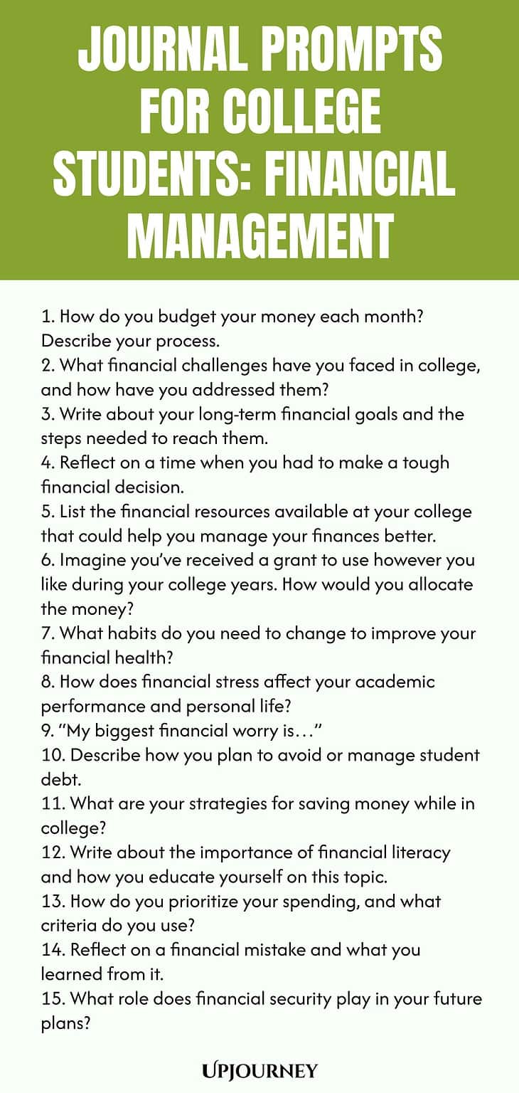 110+ Journal Prompts for College Students
