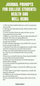 110+ Journal Prompts for College Students
