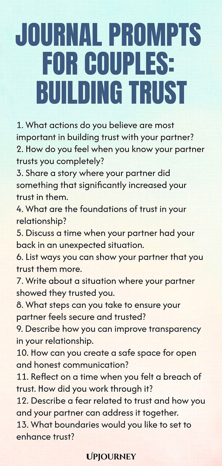 100+ Journal Prompts for Couples