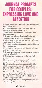 100+ Journal Prompts for Couples