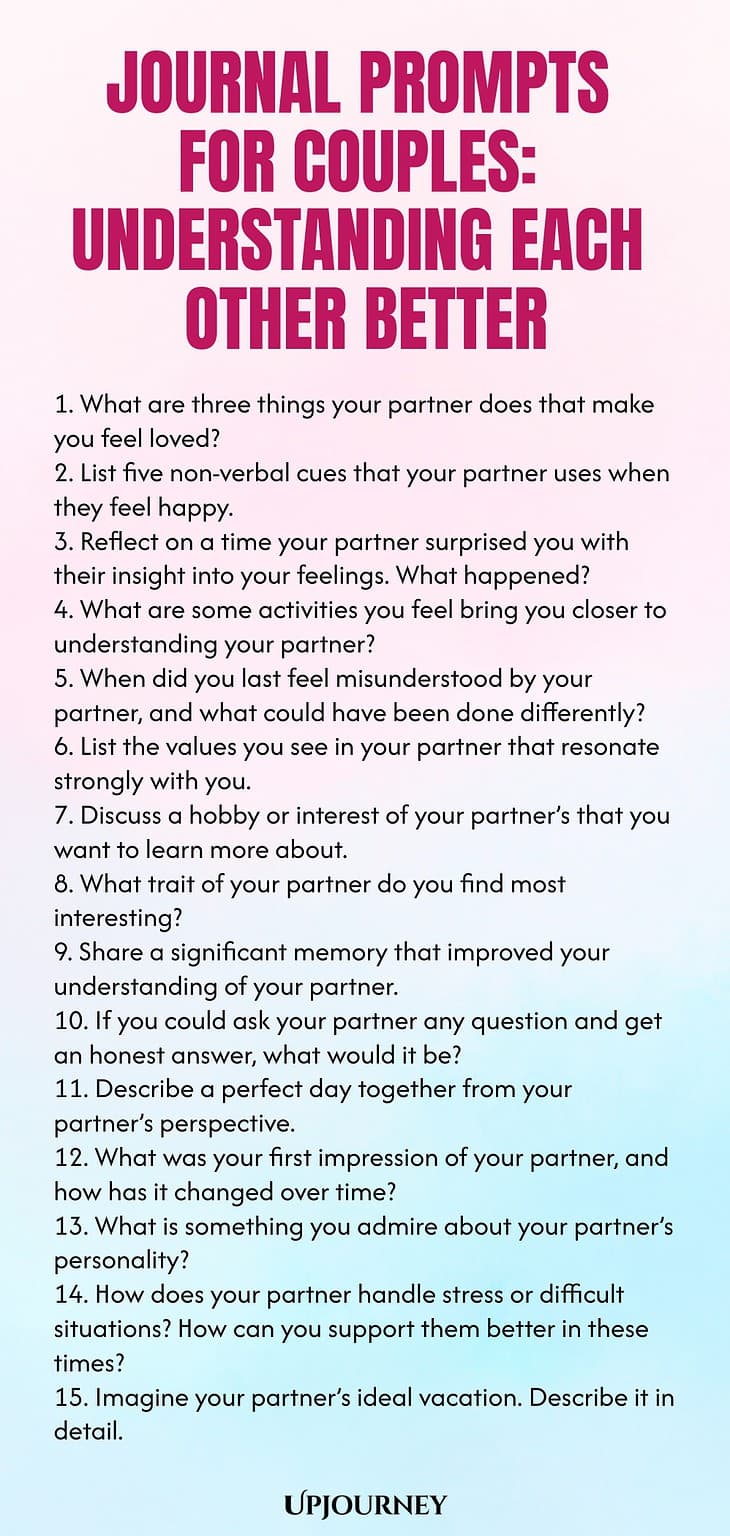 100+ Journal Prompts for Couples