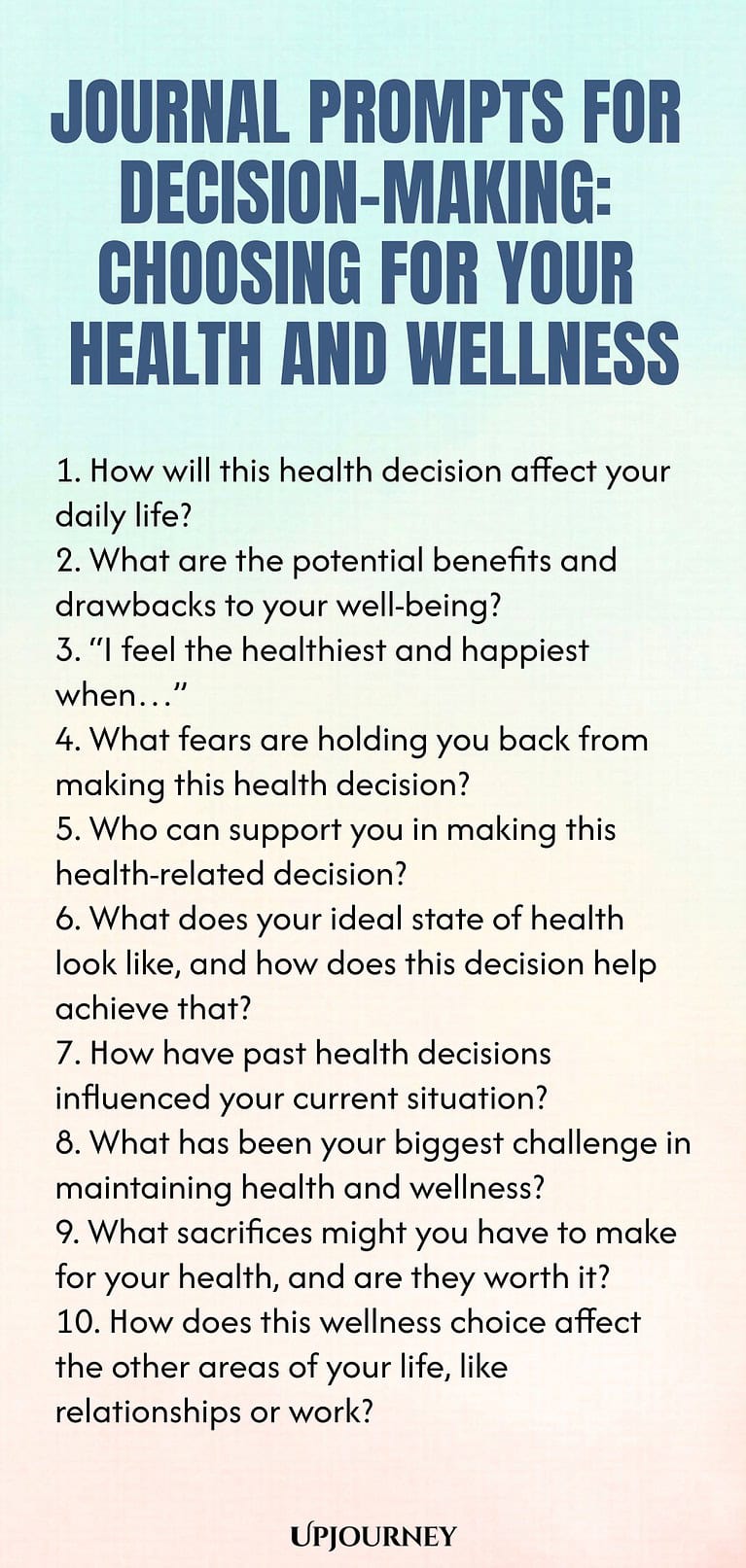 80 Journal Prompts for Decision-Making