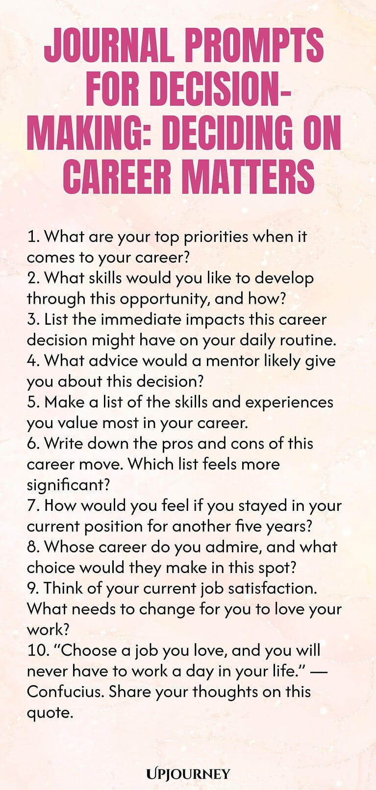 80 Journal Prompts for Decision-Making