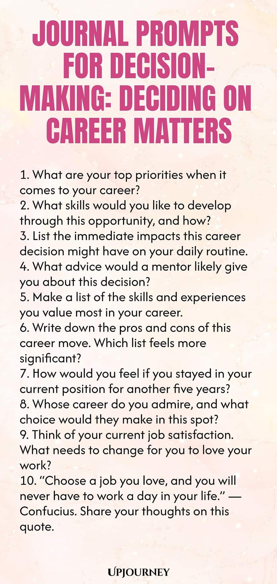 80 Journal Prompts for Decision-Making