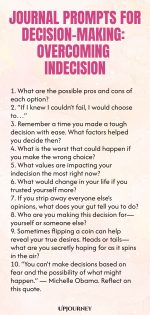80 Journal Prompts for Decision-Making