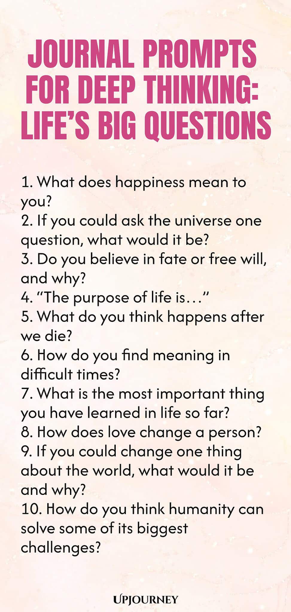 120 Journal Prompts for Deep Thinking