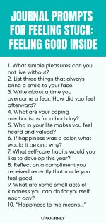 80 Journal Prompts for Feeling Stuck