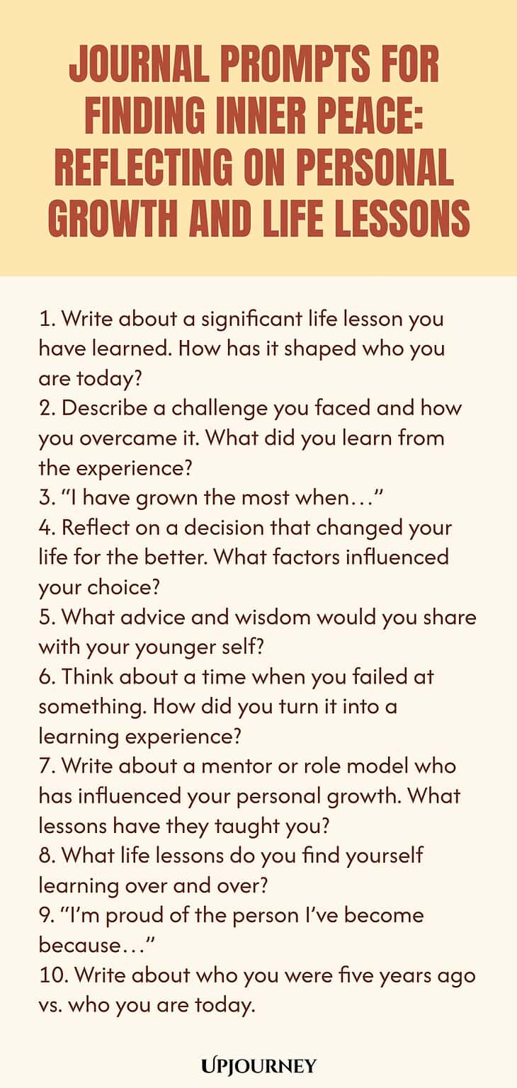 100 Journal Prompts for Finding Inner Peace