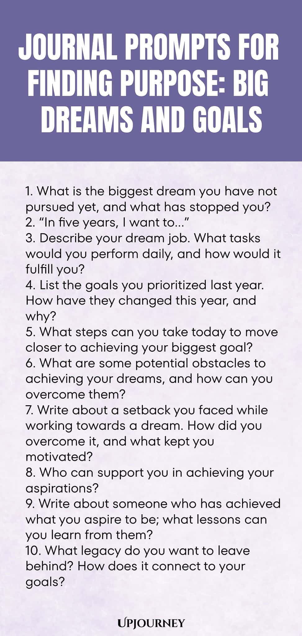 120 Journal Prompts for Finding Purpose
