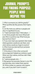 120 Journal Prompts for Finding Purpose